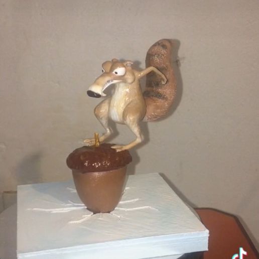 3D printing Scrat - The Ice Age (Ice Age)・Cults
