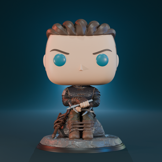 🆕 Ivar "The Boneless" - Vikings・ 3D File for 3D printing・Cults