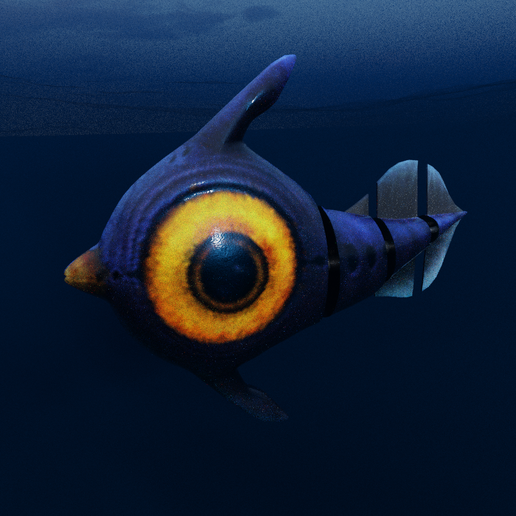 🐠 Subnautica Peeper Articulated Toy Figure・ STL File for 3D printing・Cults