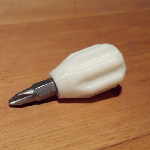 Free STL file Small Hex Screwdriver Handle 🤏 ・3D printable object to ...