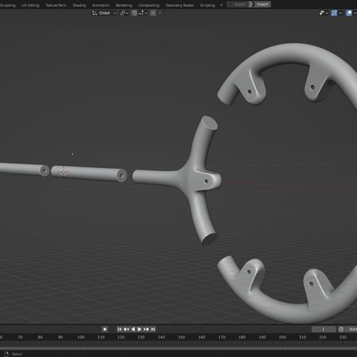 💬 One Piece Usopp Kabuto Slingshot for Cosplay・ STL File for 3D ...