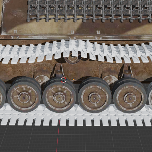 🛤️ Winterketten type Jagdpanzer IV 70(L) tracks, scale 1/35・ STL File ...