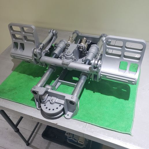 ️ F-16 Fighting Falcon Rudder Pedals・ STL File for 3D printing・Cults