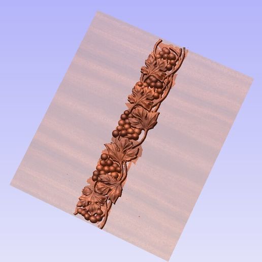 🚪 GRAPEVINE PATTERN FOR DOOR BORDER 3D STL FILE・ STL File for 3D ...