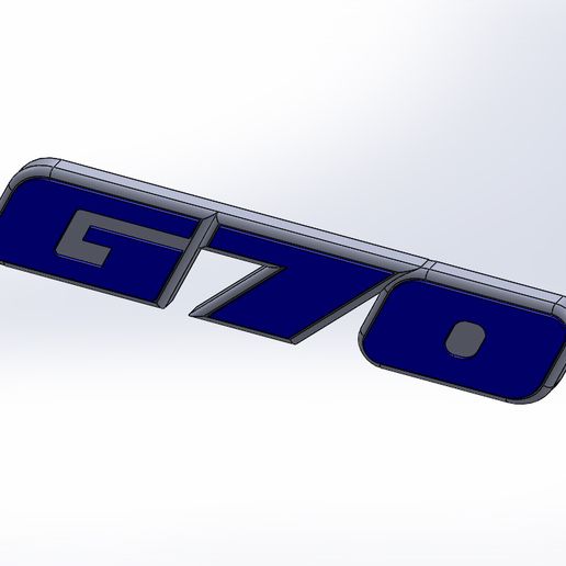 STL file VW Corrado Golf G70 G60 badge logo emblem 🏌️ ・3D printer ...