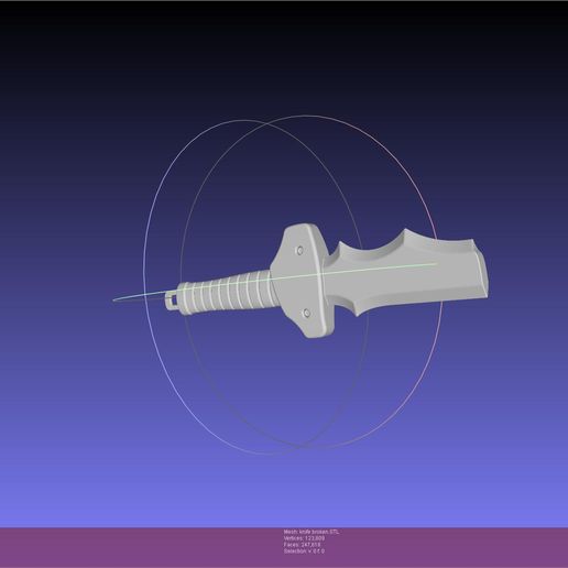 🔪 Solo Leveling Knife Intact And Broken Assembly・ STL File for 3D ...