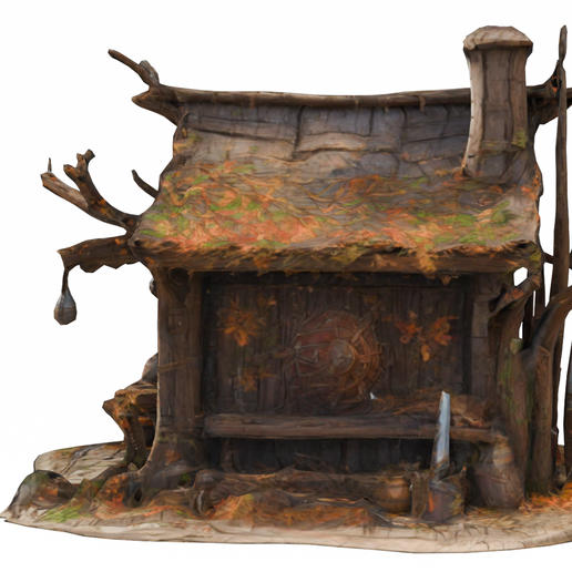 🔫 Medieval Merchant Stand Fantasy Weapon Shop・ OBJ File for 3D printing ...