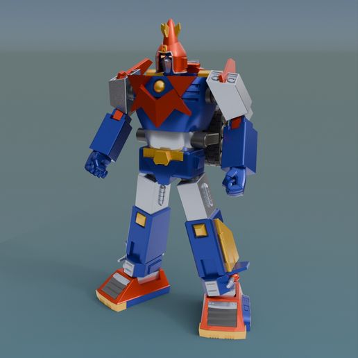 🎨 Voltes V Robo Voltus V Statue Fan Art・ STL File for 3D printing・Cults