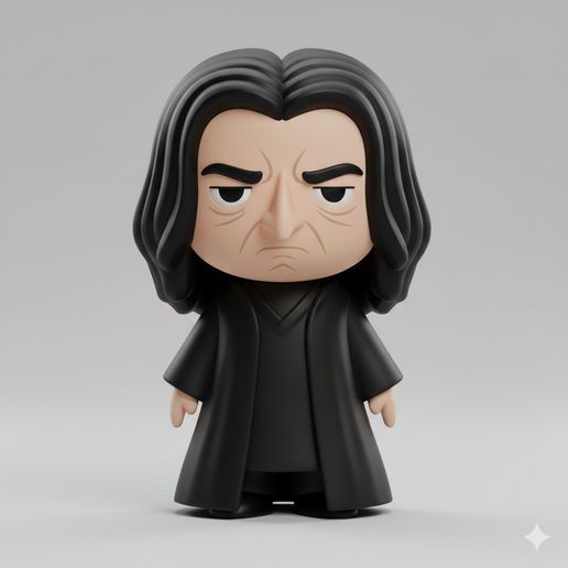 📚 Severus Snape, harry potter, book, movie, figurine, chibi, candles ...