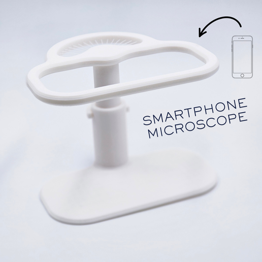 📱 Smartphone Microscope・ STL File for 3D printing・Cults