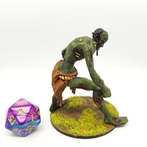 🧌 Rot Troll/Undead Troll for 28mm Tabletop Gaming・Free STL File for ・Cults