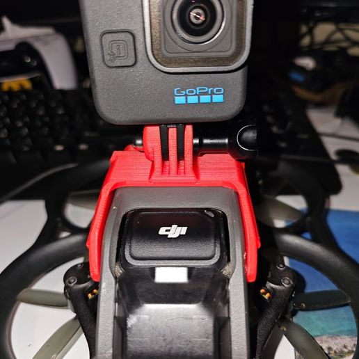 STL file dji avata gopro mount large ⚽ ・Design to download and 3D print ...