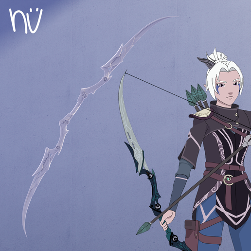 STL file Runaan's Bow from The Dragon Prince 🏹 ・3D print model to ...