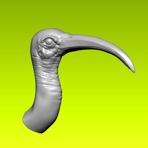 STL file Bird head statue - 3D print 🐦 ・3D printable model to download ...