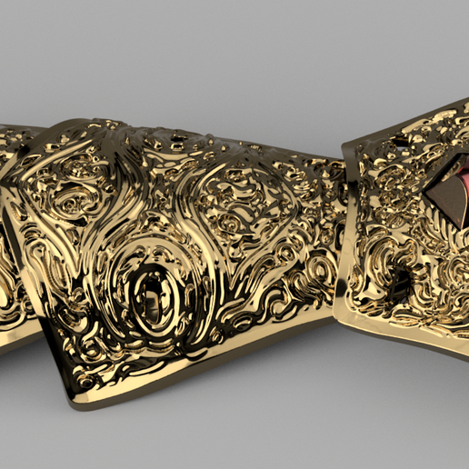🔗 The legend of Zelda - Ocarina of time - Golden Gauntlets - 3D Model ...