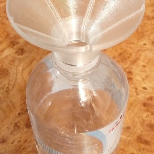 🚰 Threaded Water Bottle Funnel/ Threaded Water Bottle Funnel・Free STL ...