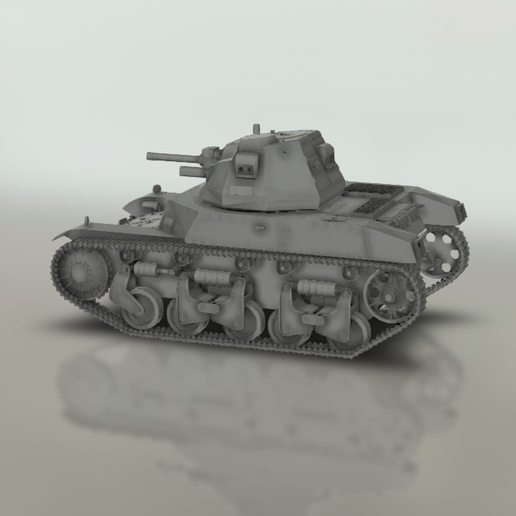 3D file Renault AMC 35 🪖 ・3D printer design to download・Cults