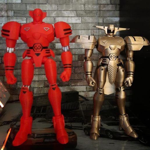 🤖 Golden Baron and Red Baron・ 3D File for 3D printing・Cults