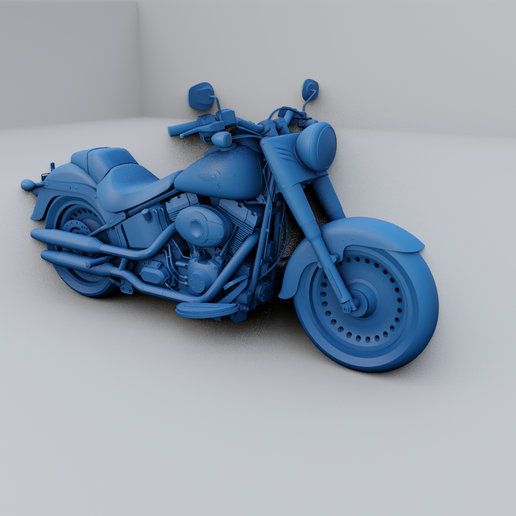 🏍️ HARLEY DAVIDSON・ STL File for ・Cults