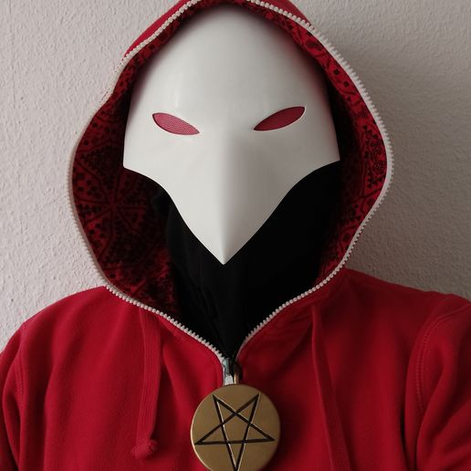 🎮 Cult of the Lamb - Cultist Mask and Amulet for Cosplay・ STL File for ...
