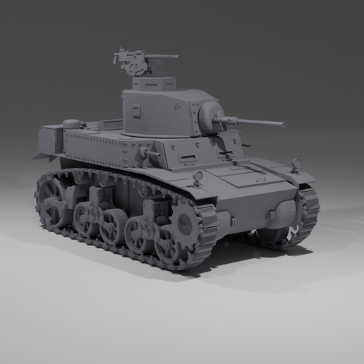 🎲 Stuart M3 (Early)・ 3D File for ・Cults