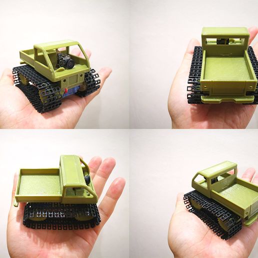 Tiny Snowcat FPV - the coolest Tiny Trak - Cults3D 3D Model | 3Drop