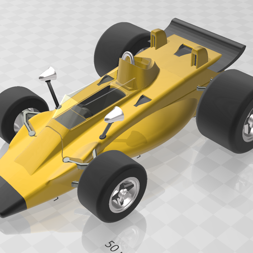 🪷 Lotus 56B Turbine - GP F1 Version 01 - Tooned style・ STL File for 3D ...