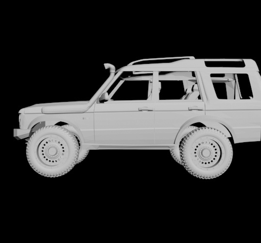 📱 Land Rover Discovery 2 RC body (313/324mm wheelbase)・ STL File for ・Cults