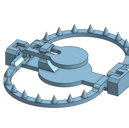 🐻 Bear Trap・Free STL File for 3D printing・Cults