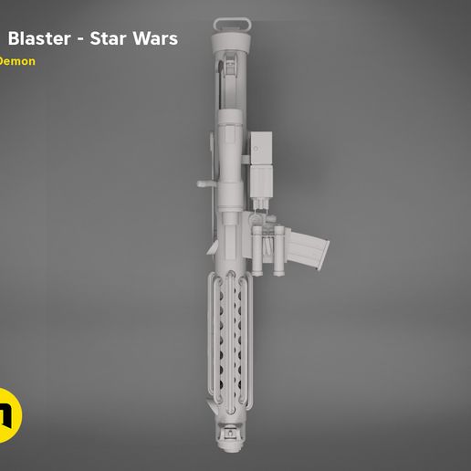 ⭐ The Blaster E-11 - Star Wars・ STL File for ・Cults