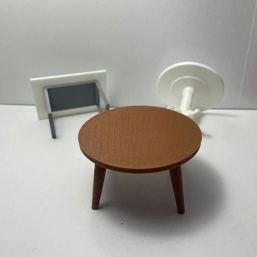🔪 Mini table set・ STL File for 3D printing・Cults