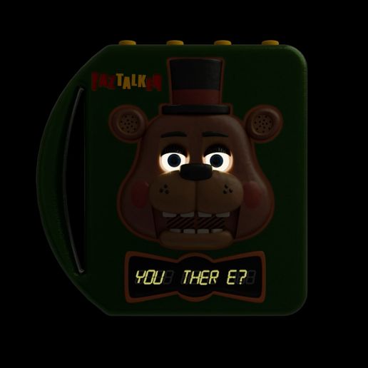 🎬 FazTALKer 1:1 Prop from the FNAF movie・ 3D File for 3D printing・Cults