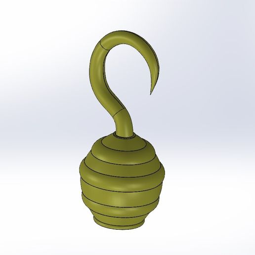 why does crocodile have a hook