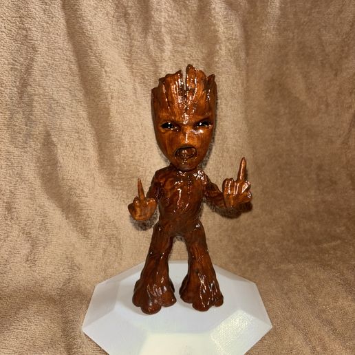 GCODE file Angry Groot 😡 ・3D printer design to download・Cults