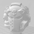 🛰 Space Knight - Helmet Builder Preview・Free STL File for 3D printing・Cults