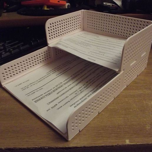 📦 Paper tray・Free 3D File for ・Cults