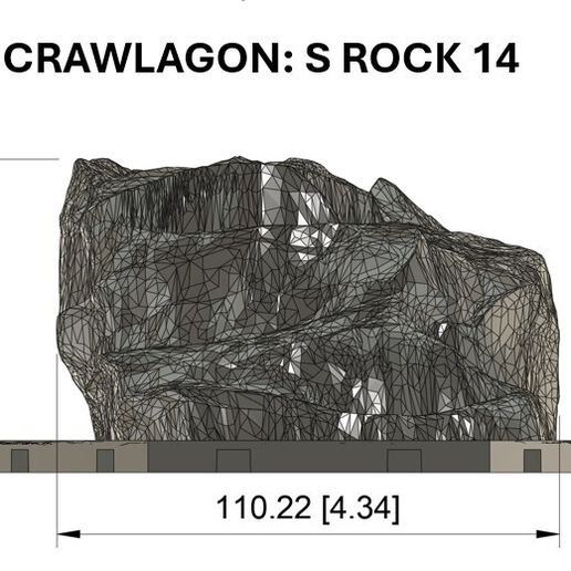 3D file CRAWLAGON: *S Rock 11-20 PACK* || RC rock crawling system for 1 ...