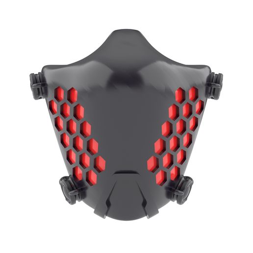 STL file HEX Mask 👺 ・3D printer design to download・Cults