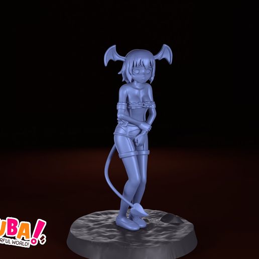 STL-Datei Konosuba TRPG - Neuling Succubus- 28mm・Modell zum Herunterladen und 3D-Drucken・Cults