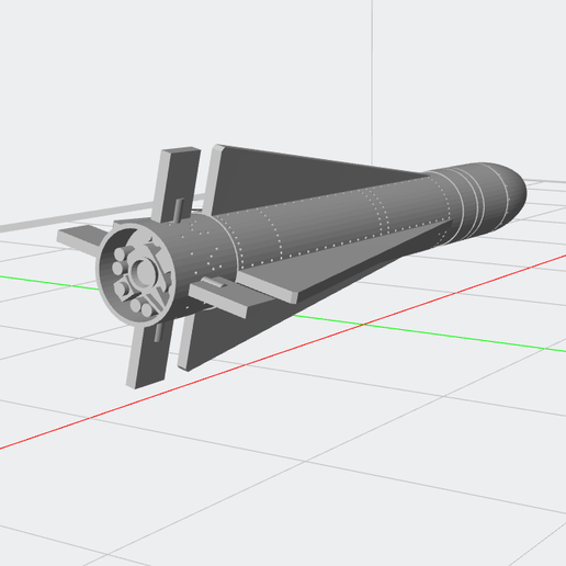 🚀 AGM-65 Maverick IR/TV missile rocket・ STL File for 3D printing・Cults