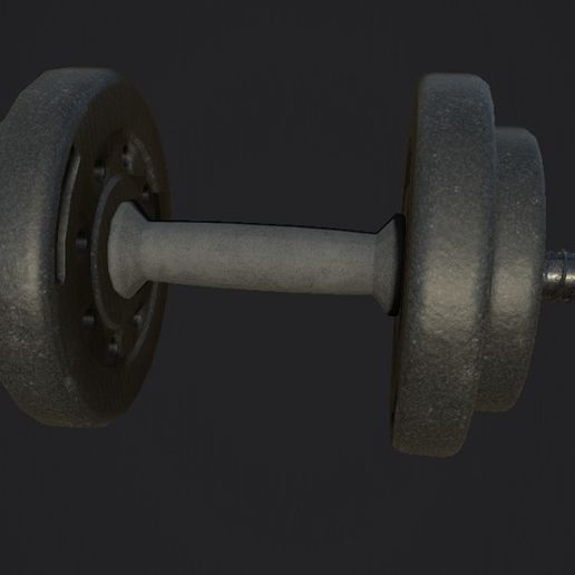 3D file Dumbbells 3D Model 🏋️ ・3D print design to download・Cults