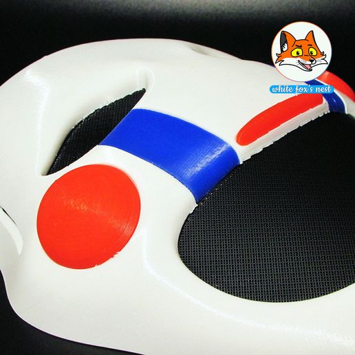 🎭 Puppet Mask - FNAF Cosplay・ STL File for 3D printing・Cults