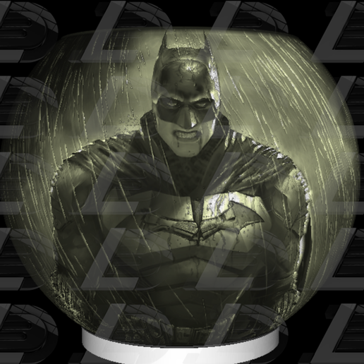 🔦 Batman night light lithophane・ STL File for ・Cults