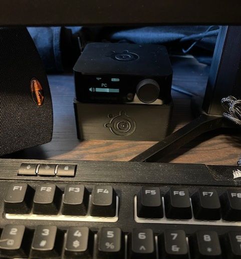 Free STL file Arctis Pro Mix Amp Riser 🎧 ・Object to download and to 3D ...