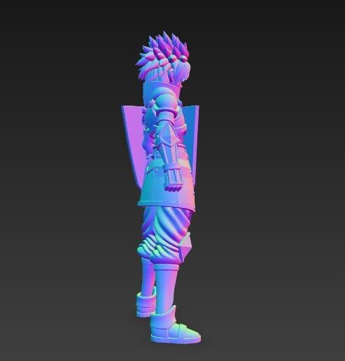 🧸 Brave Knight Armored Fantasy Warrior 3D Print Model・ STL File for 3D ...