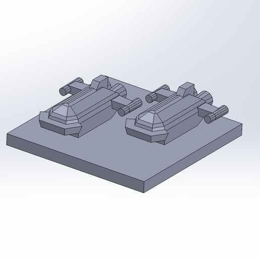 STL file Space Orc Strike Craft 🛰 ・3D print design to download・Cults