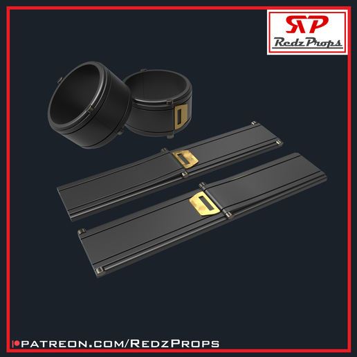 🖨️ Deadpool 3 Wrist Straps Cosplay Prop・ 3D File for 3D printing・Cults