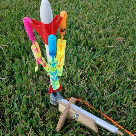 🚀 Compressed Air Rocket Ultimate Collection・Free STL File for ・Cults