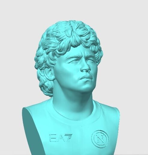 Archivo STL maradona maglia 2024 napoli 📱 ・Modelo imprimible en 3D para ...