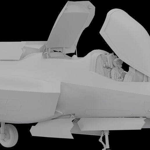🌩️ Lockheed Martin F-35 Lightning II・ STL File for 3D printing・Cults